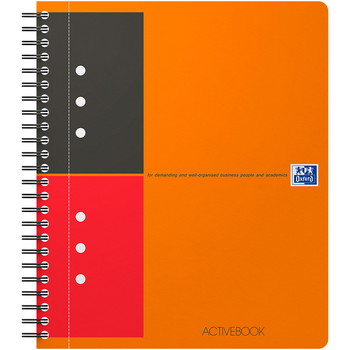 Oxford Activebook notesbog A5+ linjeret - Daarbak Redoffice A/S