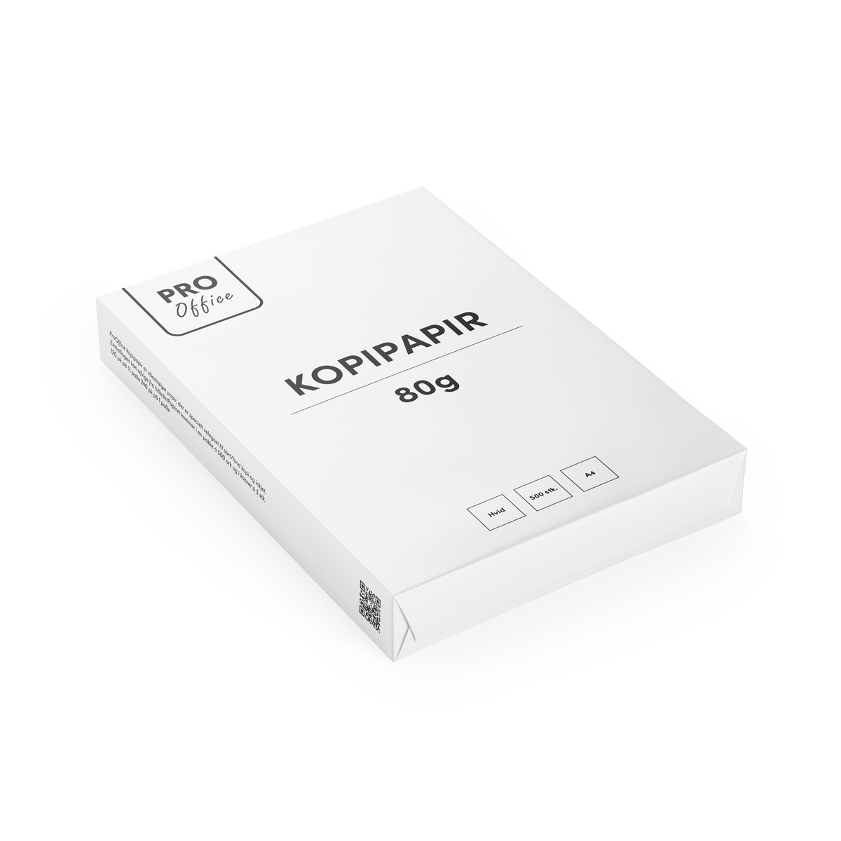 Kopipapir hvid 80g A4 - Danmarks billigste - Daarbak Redoffice A/S