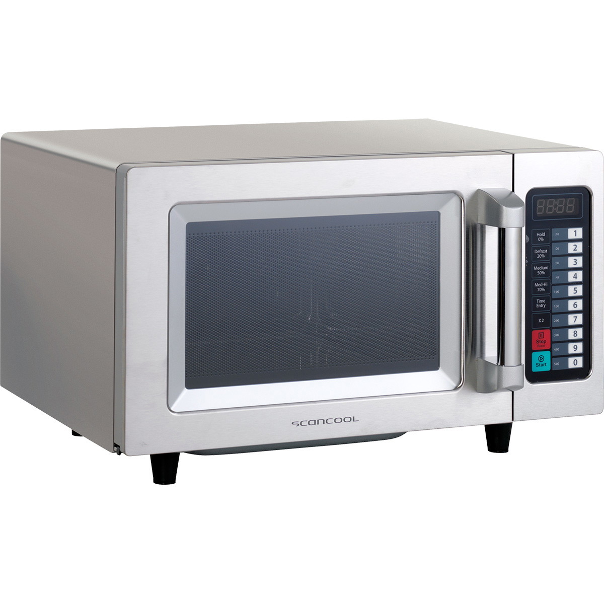 Scancool mikroovn 25L rustfri stål 1000W - Daarbak Redoffice A/S