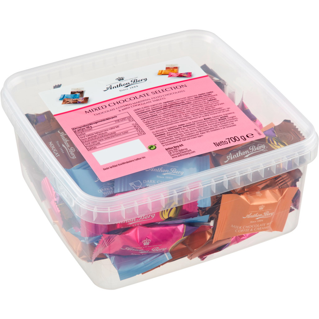 Anthon Berg Mixed Chocolate Selection 700g - Daarbak Redoffice A/S