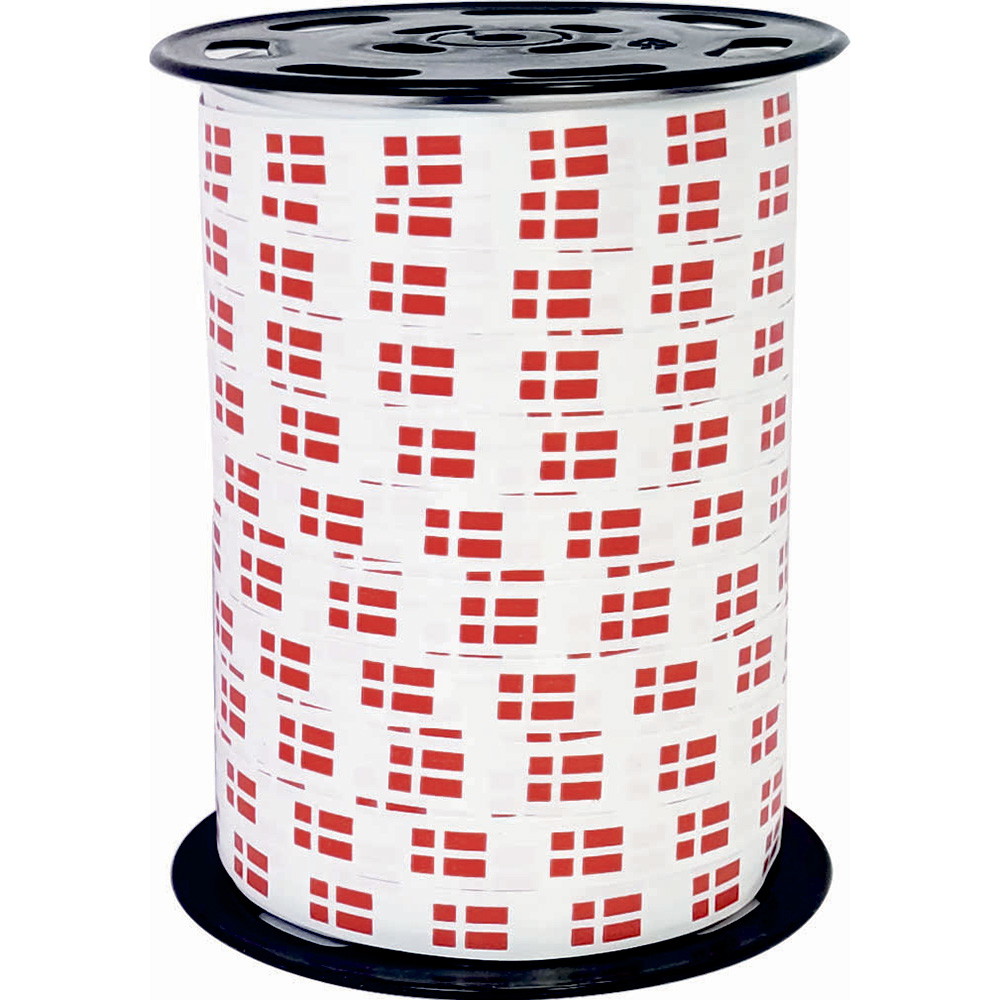 Gavebånd Dannebrog flag 225mx10mm - Daarbak Redoffice A/S
