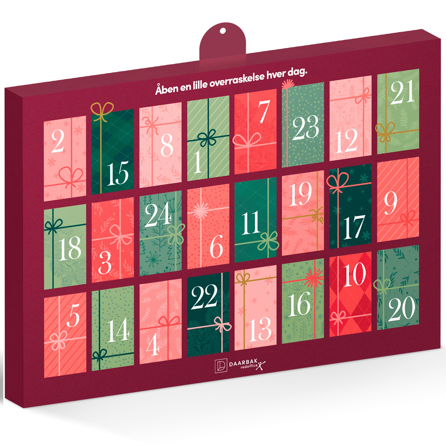 Daarbak Julekalender - Daarbak Redoffice A/S