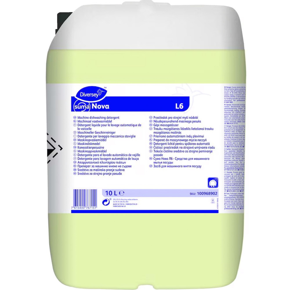 Diversey Suma Nova L6 flydende maskinopvask 10L - Daarbak Redoffice A/S