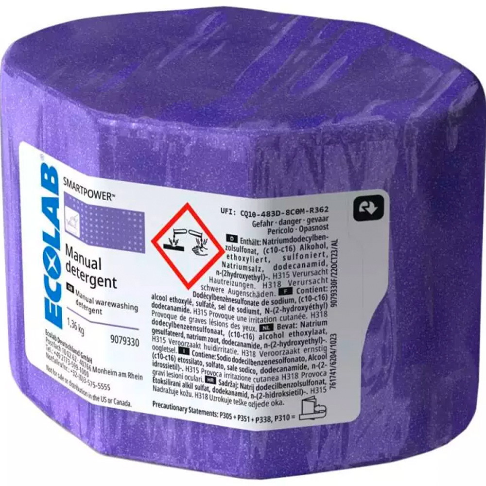 Ecolab Smartpower opvaskemiddel til manual fastform - Daarbak Redoffice A/S