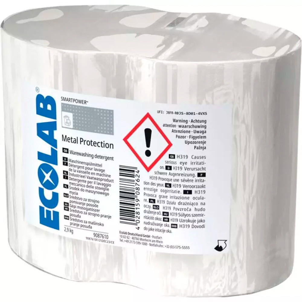 Ecolab Smartpower Metal Protection maskinopvask uden klor 2,9kg ...