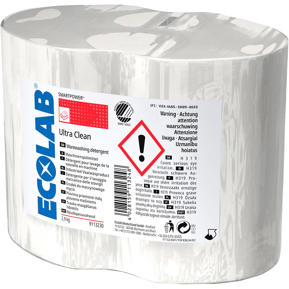 Ecolab Smartpower Ultra Clean maskinopvask uden klor 2,9kg - Daarbak ...