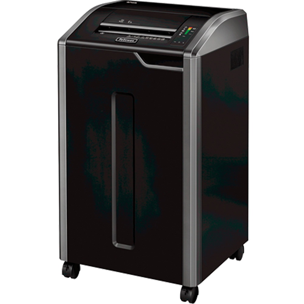 Fellowes Powershred 425HS makulator 1x5mm P7 121L sort - Daarbak ...